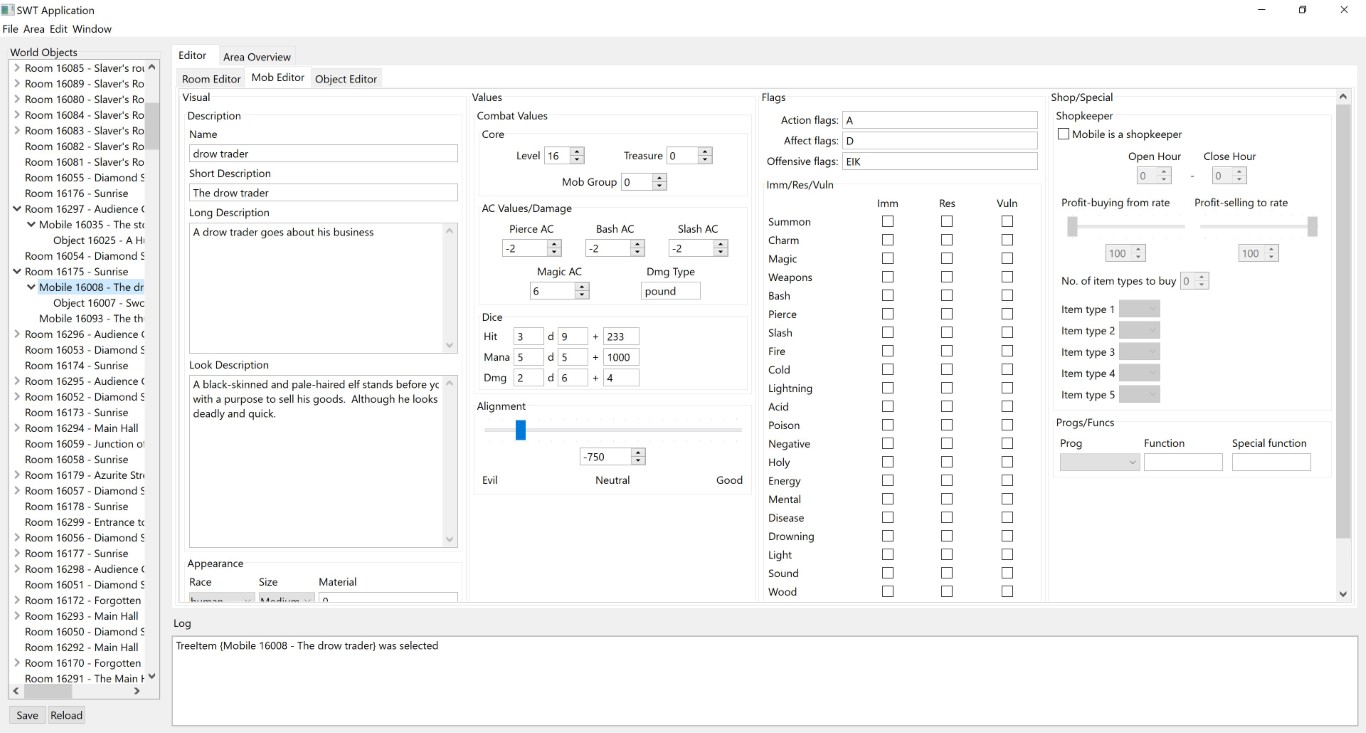 Anatolia MUD Visual Area Editor | Anatolia MUD Visual Editor